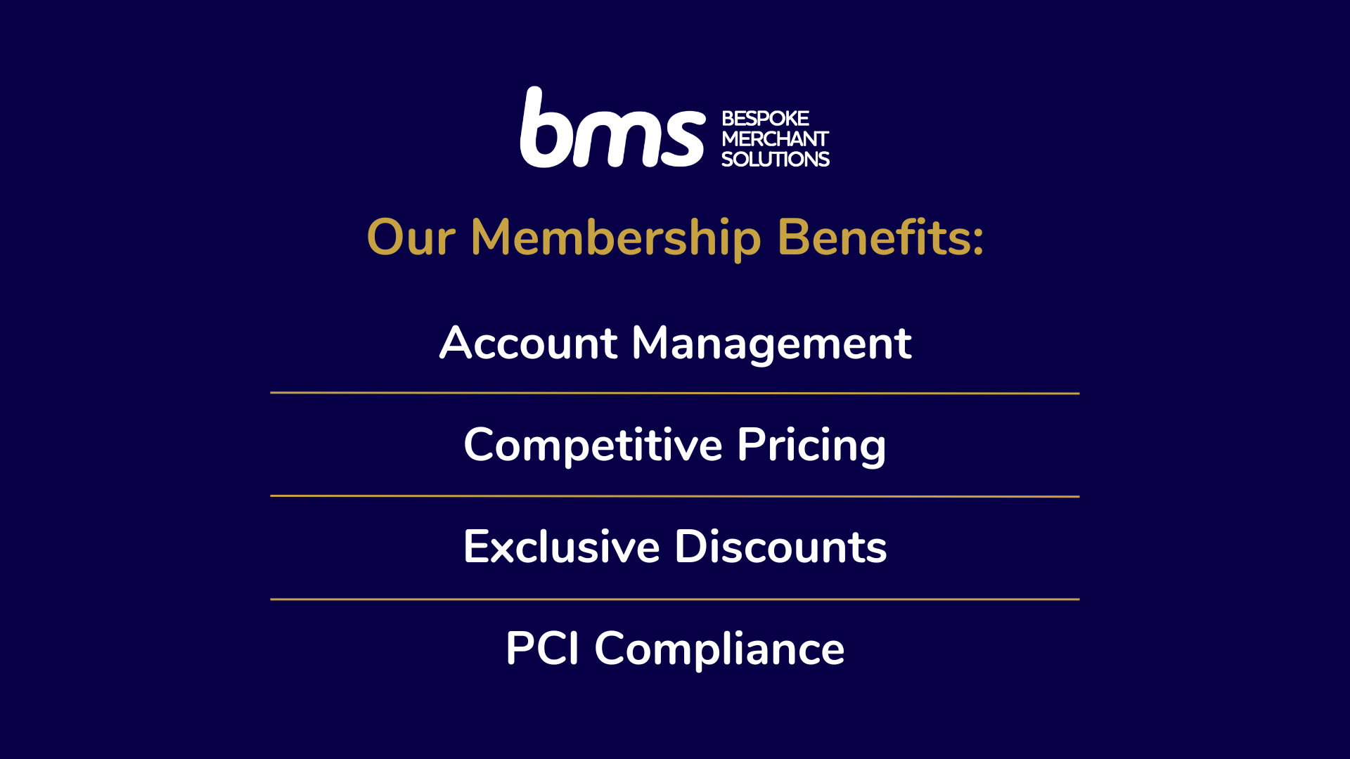 The Benefits of Being a BMS Member